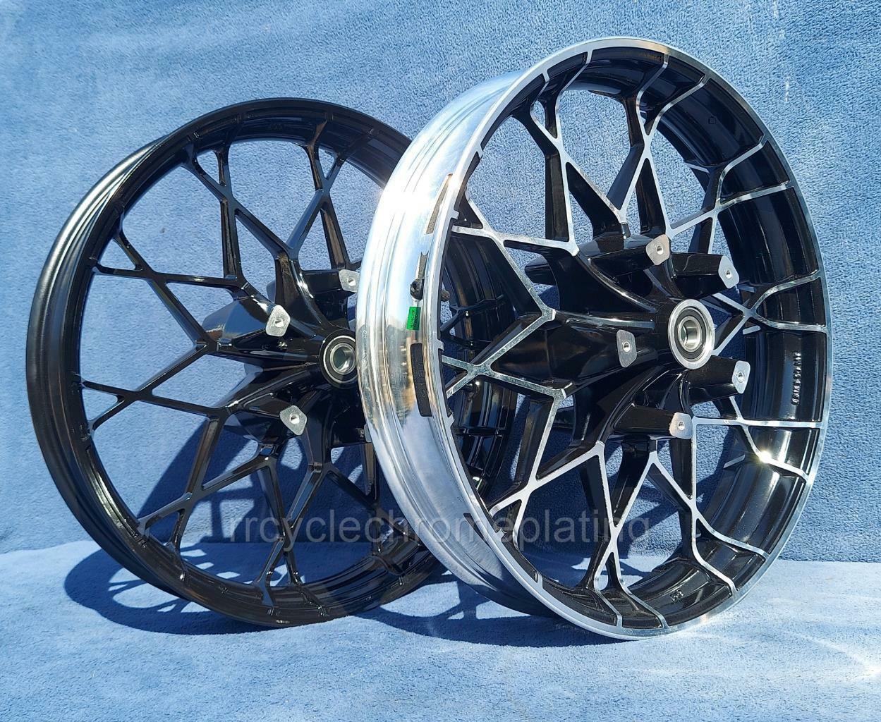 Black Contrast 21" Prodigy Front Wheel 08-23 Road Glide FLHT FLTR ...