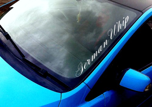 German Whip ANY COLOUR Windscreen Sticker Euro Car Vinyl Decal | eBay