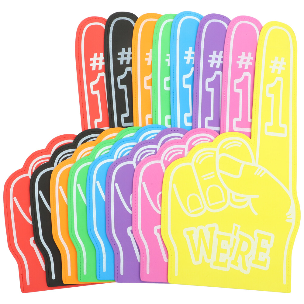8 Pcs Foam Finger Cots Cheerleader Clap Hands Eva Child Toys | eBay