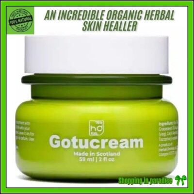 Gotucream 2oz Jar ~ Organic Healing Cream ~ New Made in Scotland. Gotu Cream | eBay