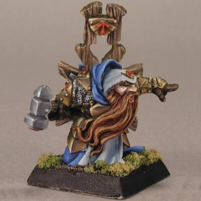 Reaper Warlord 14039 Ivar Silverfist Dwarf Cleric Priest Wizard ...