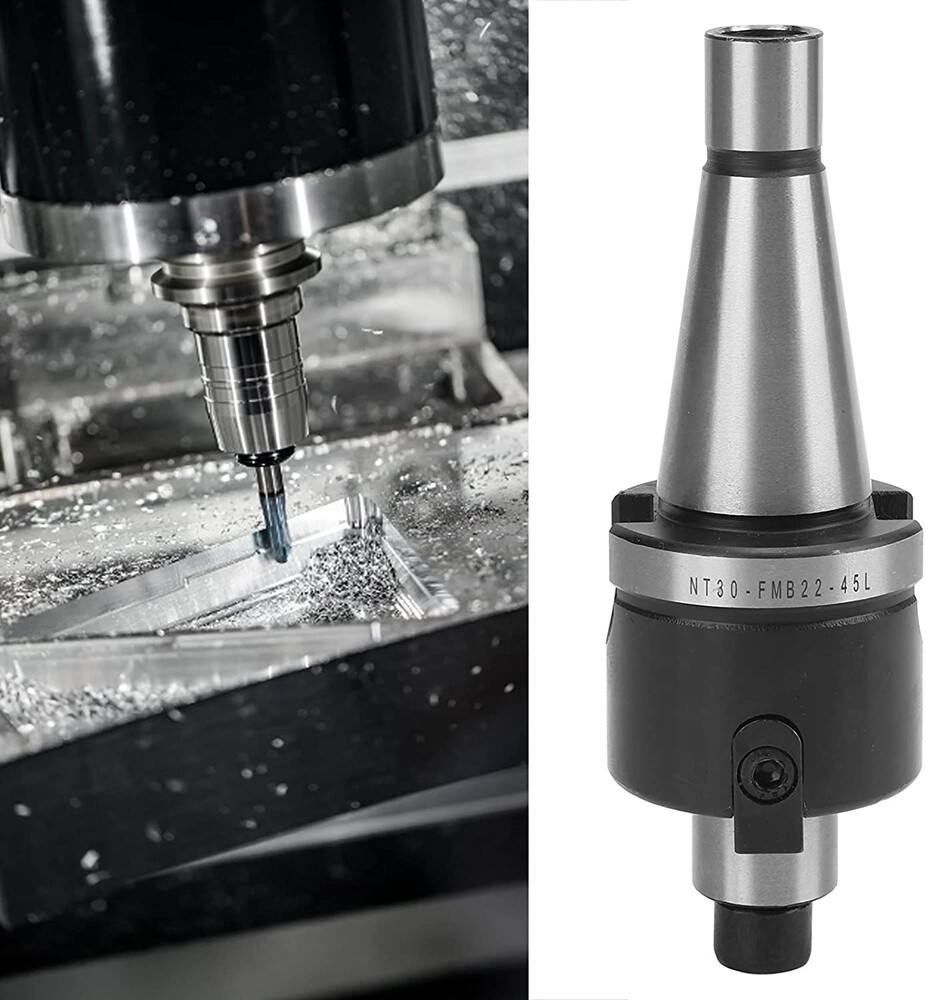 1× NT30-FMB22-45 M12 For 50/63mm Face Mill Arbor Shell 300R/KM12/EMR ...