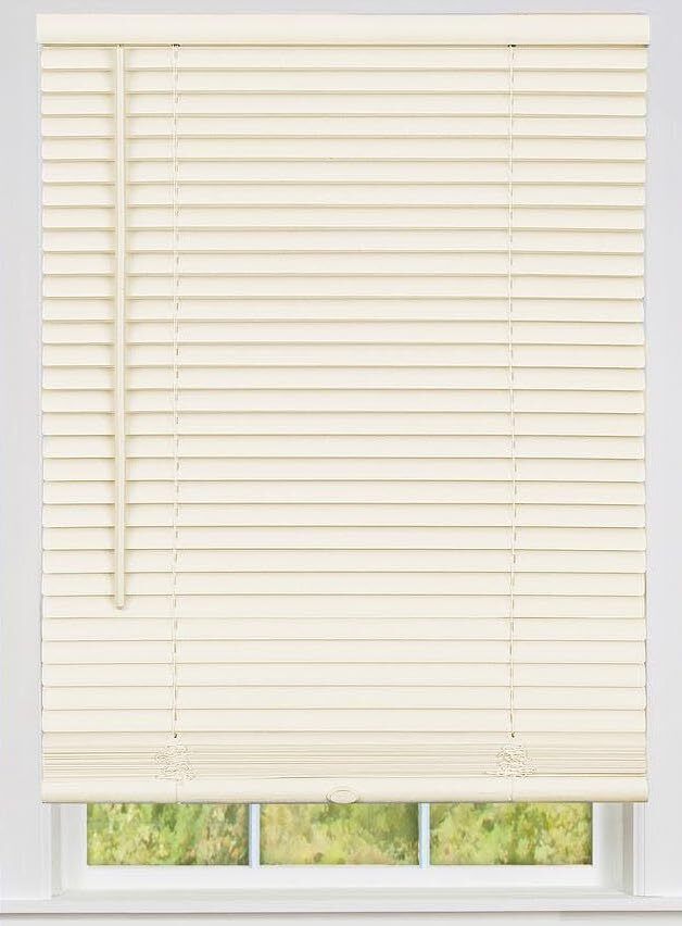 Window Mini Blinds - 1" Mini Blinds - White, Black, Beige - 20" - 44 ...