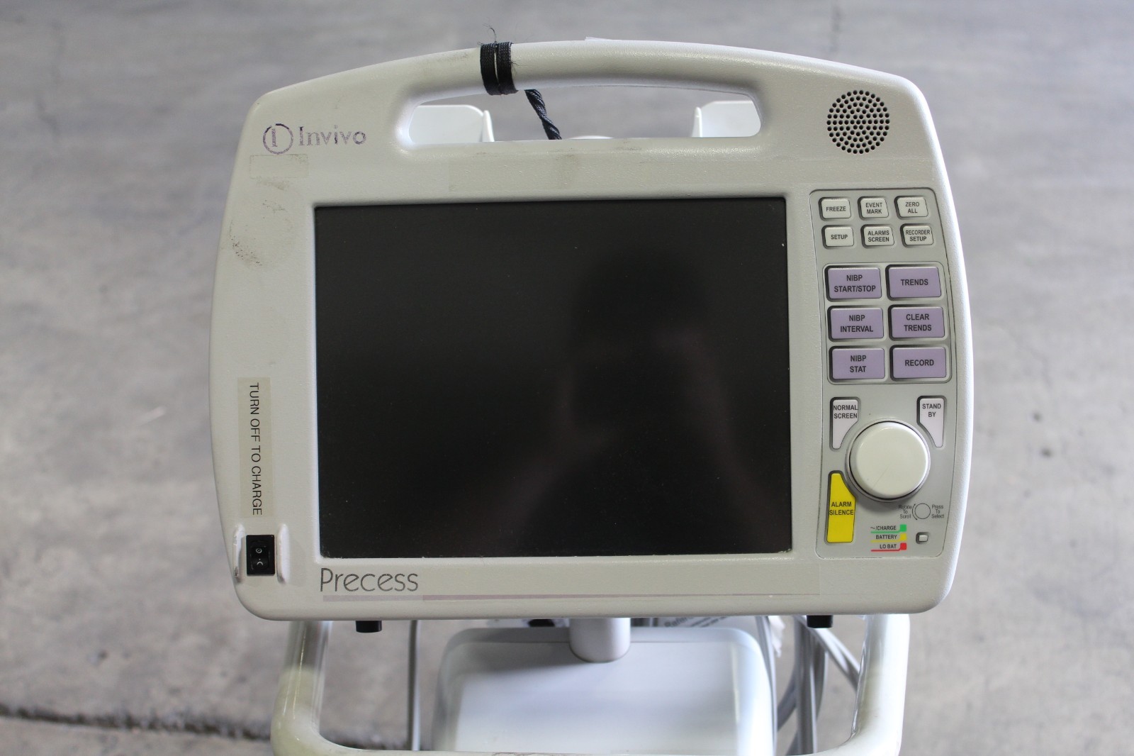 Invivo Precess MRI 3160 Patient Monitor w/ Patient Module Battery ...