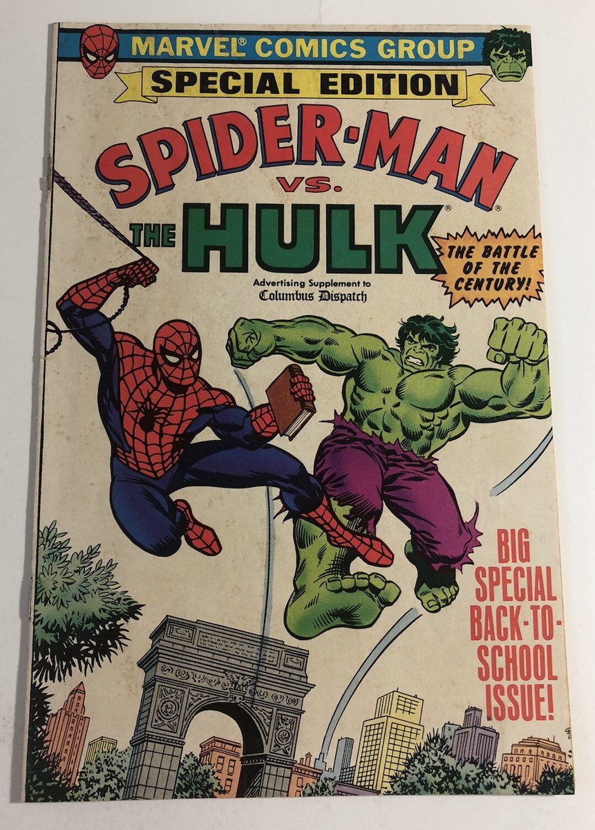Hulk Vs Spiderman Comic