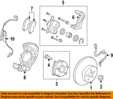 044650E060 Genuine Toyota Pad Kit Disc Brake 04465-0e060 for sale ...