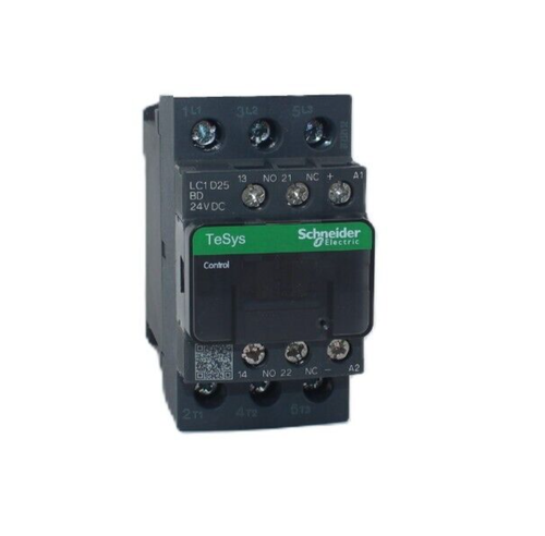 Schneider Electric LC1D25BD IEC contactor, TeSys Deca, nonreversing ...