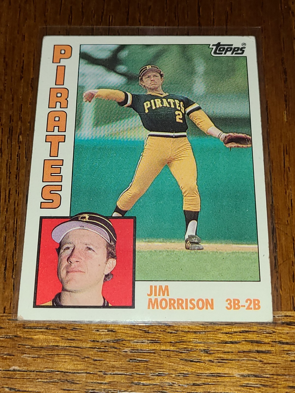 PIRATES JIM MORRISON 1984 TOPPS #44 | eBay