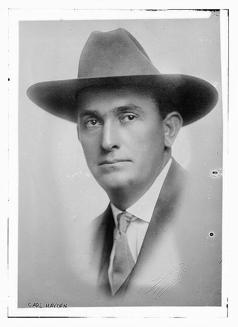 Carl Trumball Hayden,1877-1972,United States Senator from Arizona,AZ ...