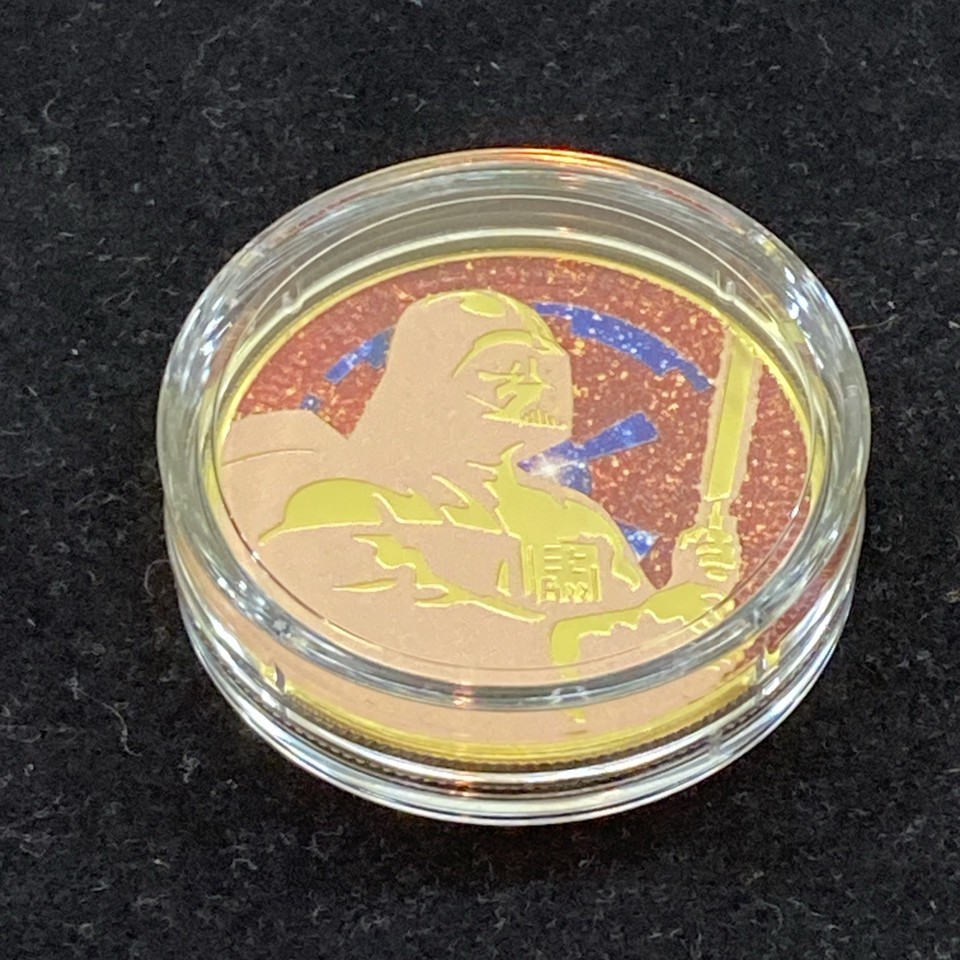1 Oz Silver Darth Vader Coin with Stardust Effect – .999 Fine – ONLY ...