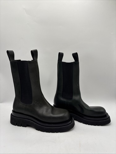 Women’s Bottega Veneta The Lug Leather Boots Green Size 37 | eBay