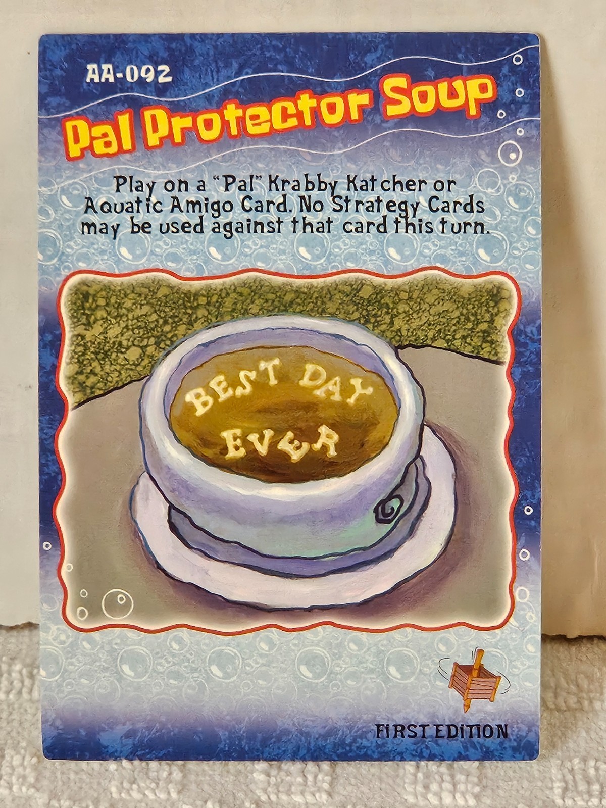 2003 UD SpongeBob SquarePants Trading Card Game Aquatic Amigos First ...