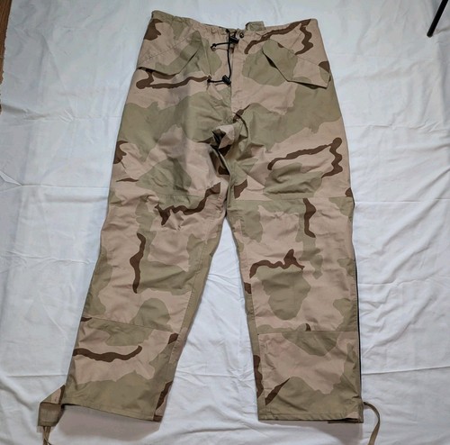 Military Desert SM GORE-TEX TROUSER CAMO COLD WEATHER Large Long SP0100 ...