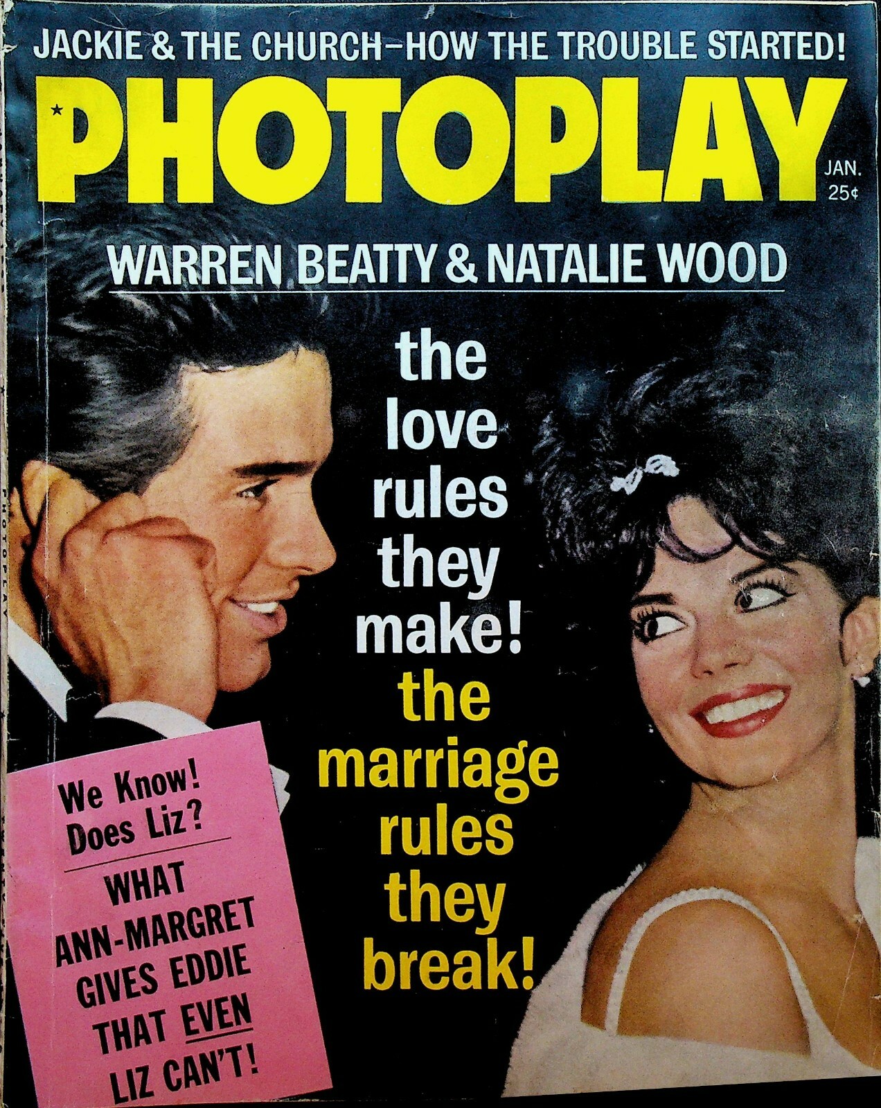 Warren Beatty And Natalie Wood