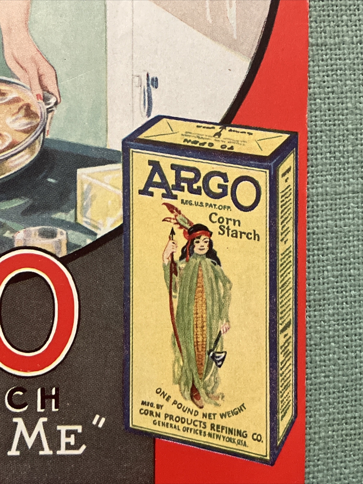 VTG RARE Advertising ARGO CORN STARCH “ NEVER FAILS ME” Paper Recipe Brochure | eBay