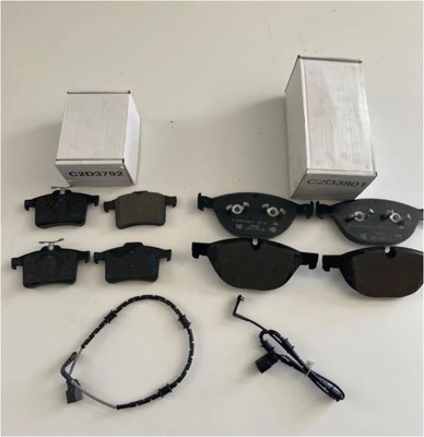 Jaguar XJ Brake Kit Front & Rear inc sensors 5.0 super C2P26236/C2D3801 ...