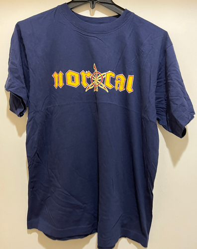 Nor Cal Blue Color T-Shirt, Screen Print Graphic - Size: L - NEW | eBay