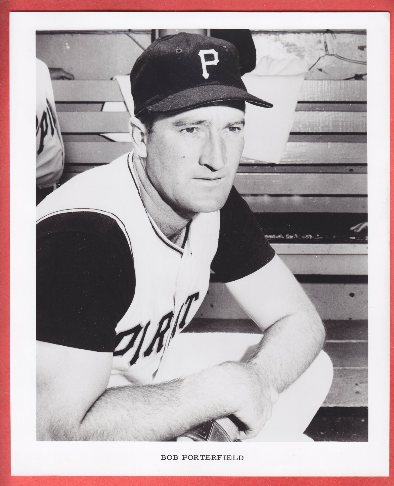 1958 PITTSBURGH PIRATES TEAM ISSUE 8 X 10 GLOSSY BOB PORTERFIELD | eBay