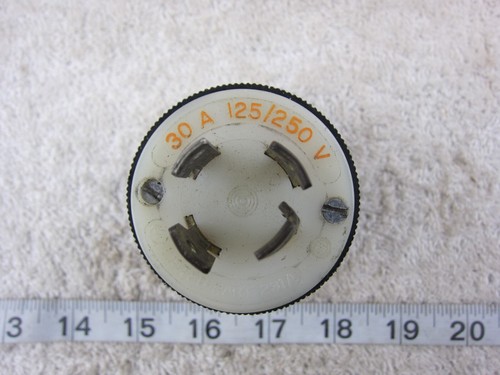 Hubbell HBL 2711 30A 125/250V Twist-Lock Plug L14-30P, Used | eBay