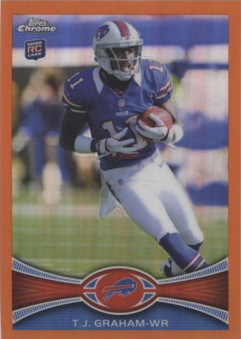2012 Topps Chrome - T.J. Graham #47 Orange Refractor (RC) for sale ...