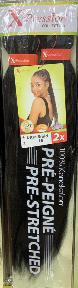 XPRESSION ULTRA BRAID HAIR FOR BRAIDING, EXPRESSION "KANEKALON ...
