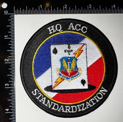 USAF US Air Force HQ ACC Air Combat Command Standardization Eval Stan ...