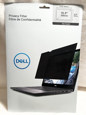 New Dell Privacy Filter for 13.3" Widescreen Laptop 02PTRG | eBay