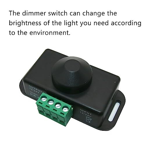 Rotate Button LED Switch Dimmer DC 5-24V 0-30A USB Cord Tact Switch ...