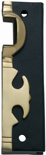 box keeper,striker, to suit left hand cast iron carpenter rim lock ...