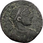 ELEGABALUS 218AD Edessa Mesopotamia Tyche River-God Orontes Roman Coin ...