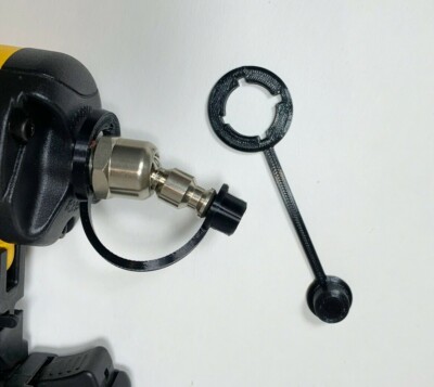 Dust Cover Cap SWIVEL 1/4 NPT - for Air Grinder Nailer Stapler 1 or 3 ...