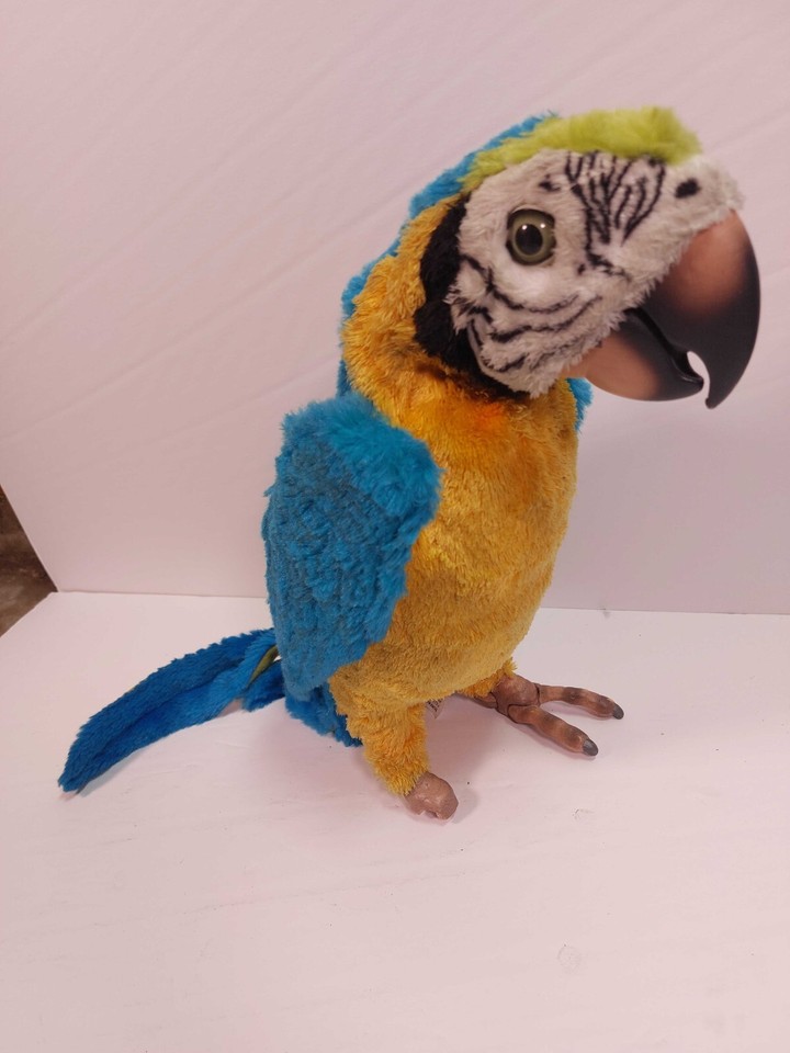 Hasbro FurReal Friends SQUAWKERS MACAW McCaw Parrot Interactive Bird | eBay