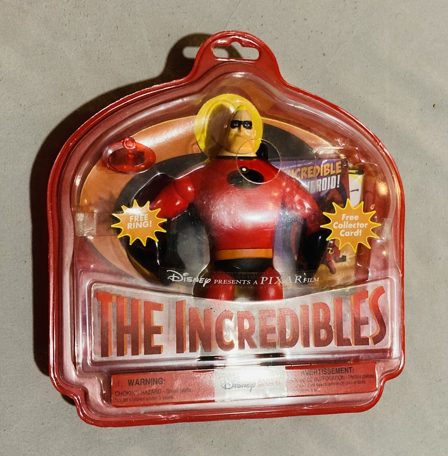 2004 Disney Pixar Mr. Incredible Figure Toy The Incredibles by Disney ...