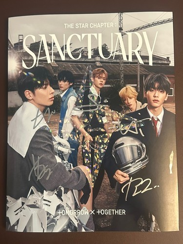 TXT - ALL MEMBERs SIGNED PROMO ALBUM KPOP | eBay Australia