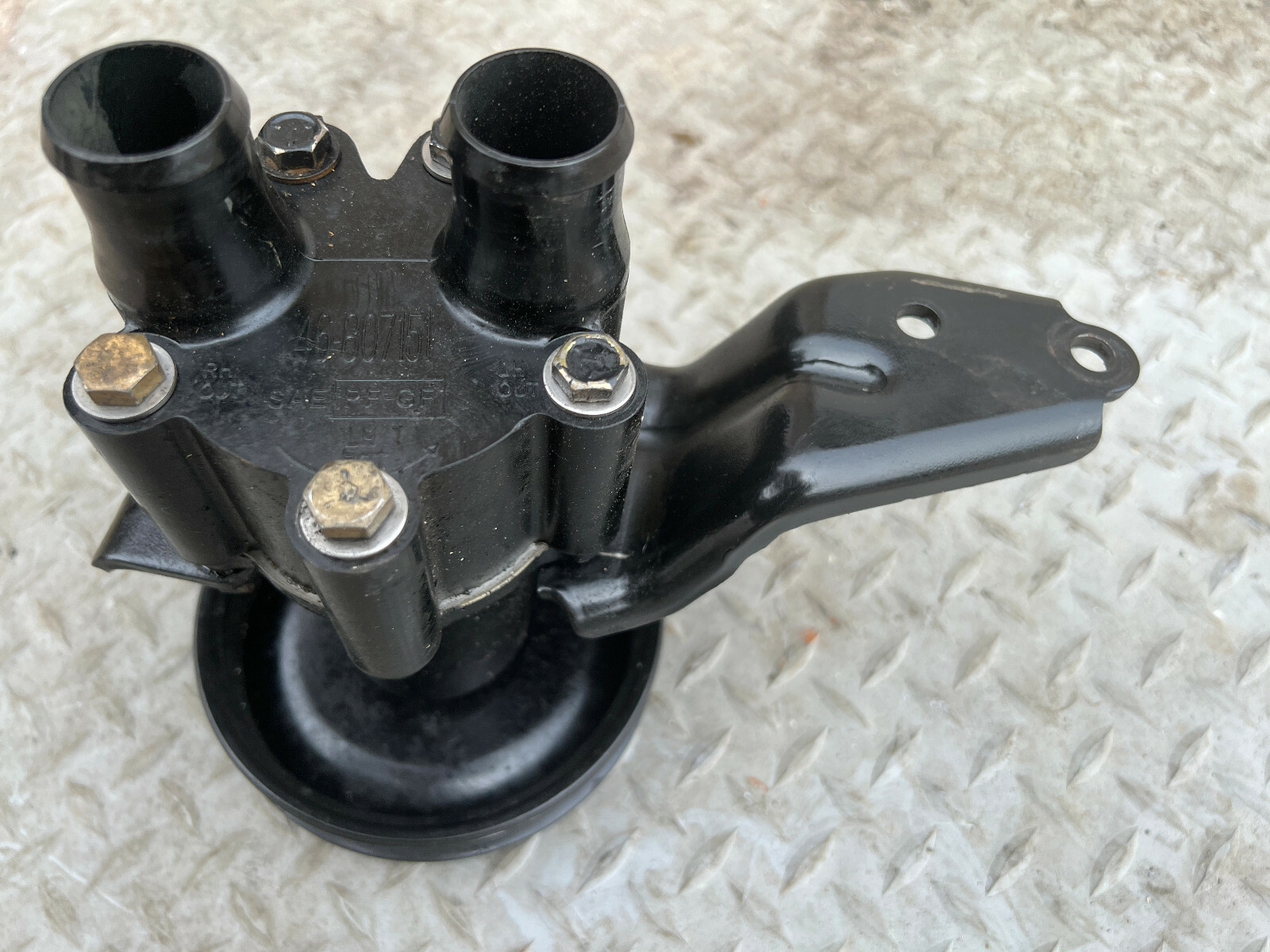 MERCRUISER 5.7L 350 MAG MPI V8 RAW WATER PUMP # 861579 Needs Impeller ...