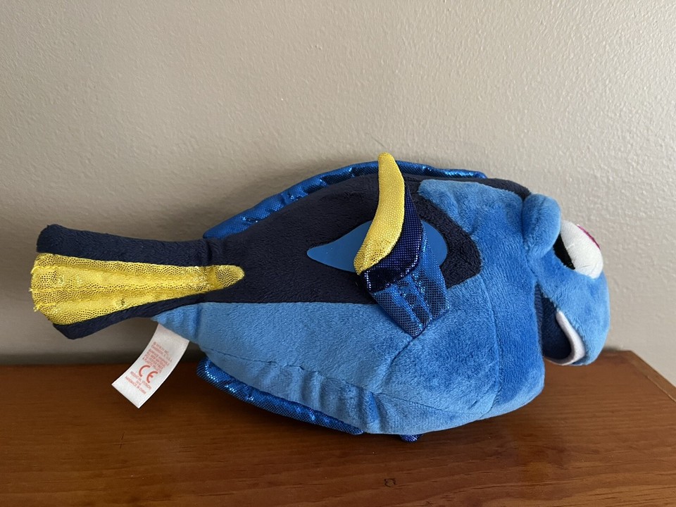 Disney Pixar Finding Nemo TY Sparkle Dory 9" Plush Fish Stuffed Animal ...