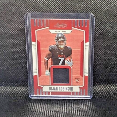 2023 Absolute Football Rookie Jersey Patch Bijan Robinson #ARM-1 Falcons RC | eBay