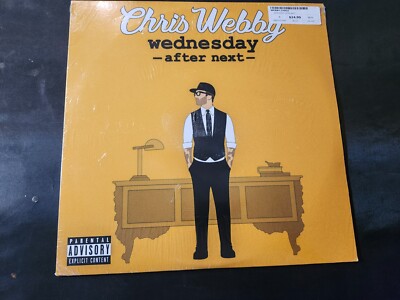 CHRIS WEBBY WEDNESDAY AFTER NEXT LP Sealed ...please read 808391070400 ...