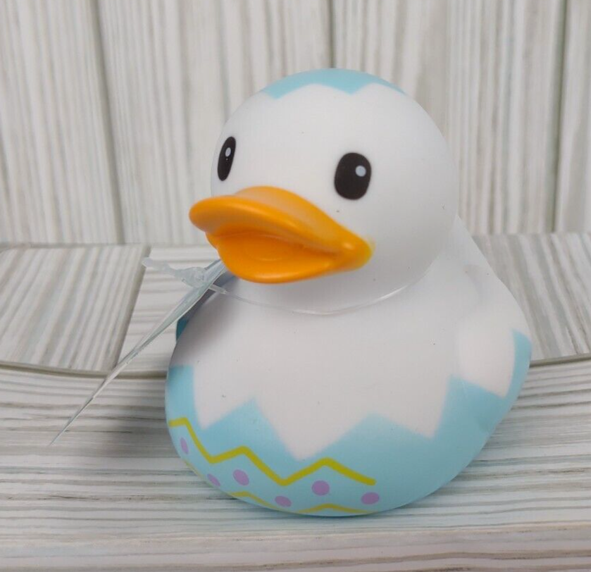 Easter Egg Hatchling Infantino Rubber Ducky Duck Bath Toy Floats ...
