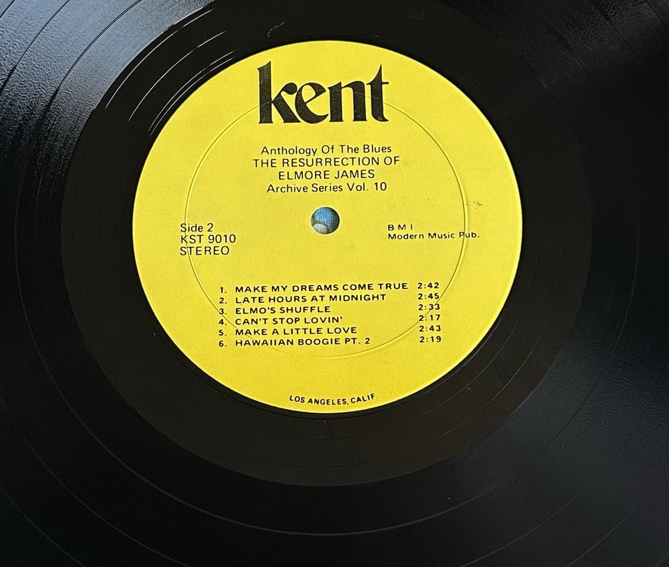 The Resurrection Of ELMORE JAMES ~ Anthology Of The Blues KENT KST 9010 ...