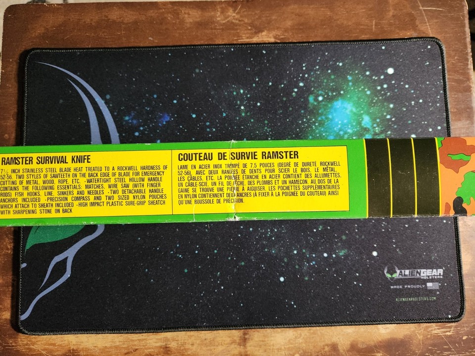 Rothco Ramster Vintage Combat Survival Kit In Original Box Buckmaster ...