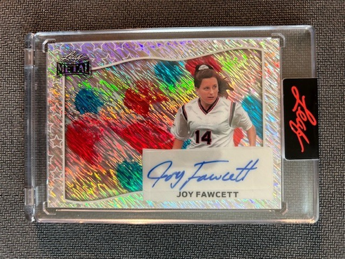 2025 Leaf Independence Day JOY FAWCETT #2/4 Shimmer Auto USWNT | eBay
