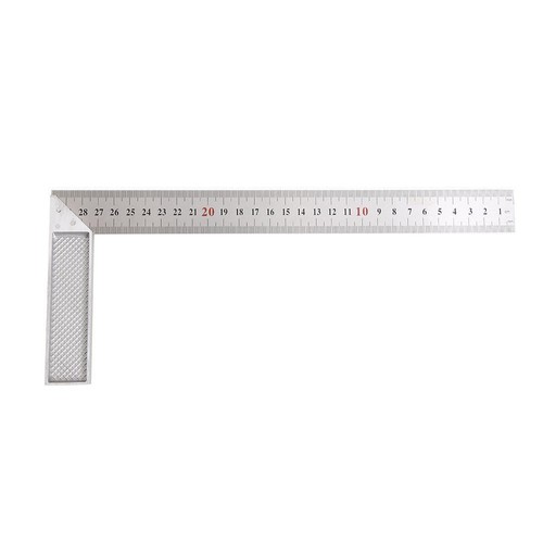 300mm Aluminum Alloy Square Ruler 90 Degree Right Angle Turning Ruler ...