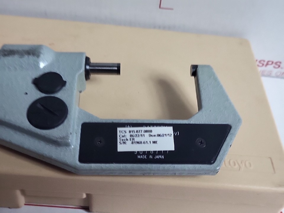 Mitutoyo 422-330-30 Digimatic Blade Micrometer, Range, .00005" | eBay