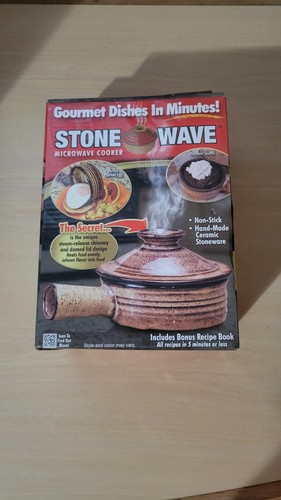 Stone Wave Microwave Cooker includes Recipe Book Open Box 97298023385| eBay
