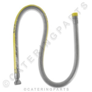 1/2" BSP MALE FEMALE 1m LONG FLEXIBLE GAS HOB COOKER CONNECTING HOSE ...