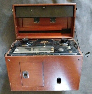 Antique Medical Sanborn Portable EKG Machine With Interesting History ...