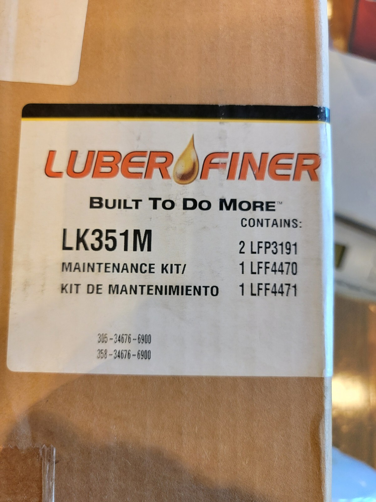 Luber Finer Kit LK351M 2-LFP3191 1-LFF4470&71 Fits 2004-2009 Chevy ...