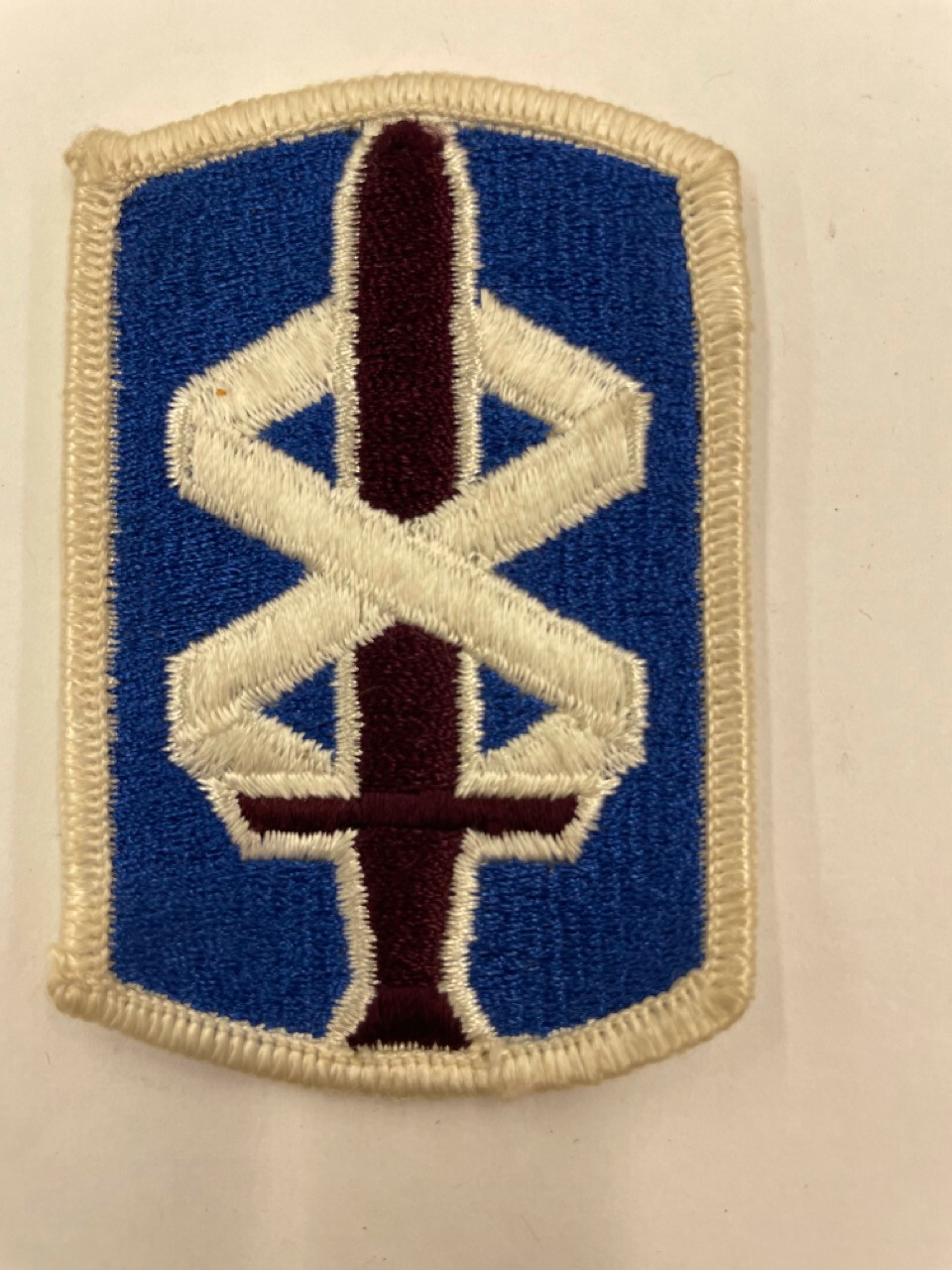 18th Medical Brigade Patch Original, Merrowed edge | eBay