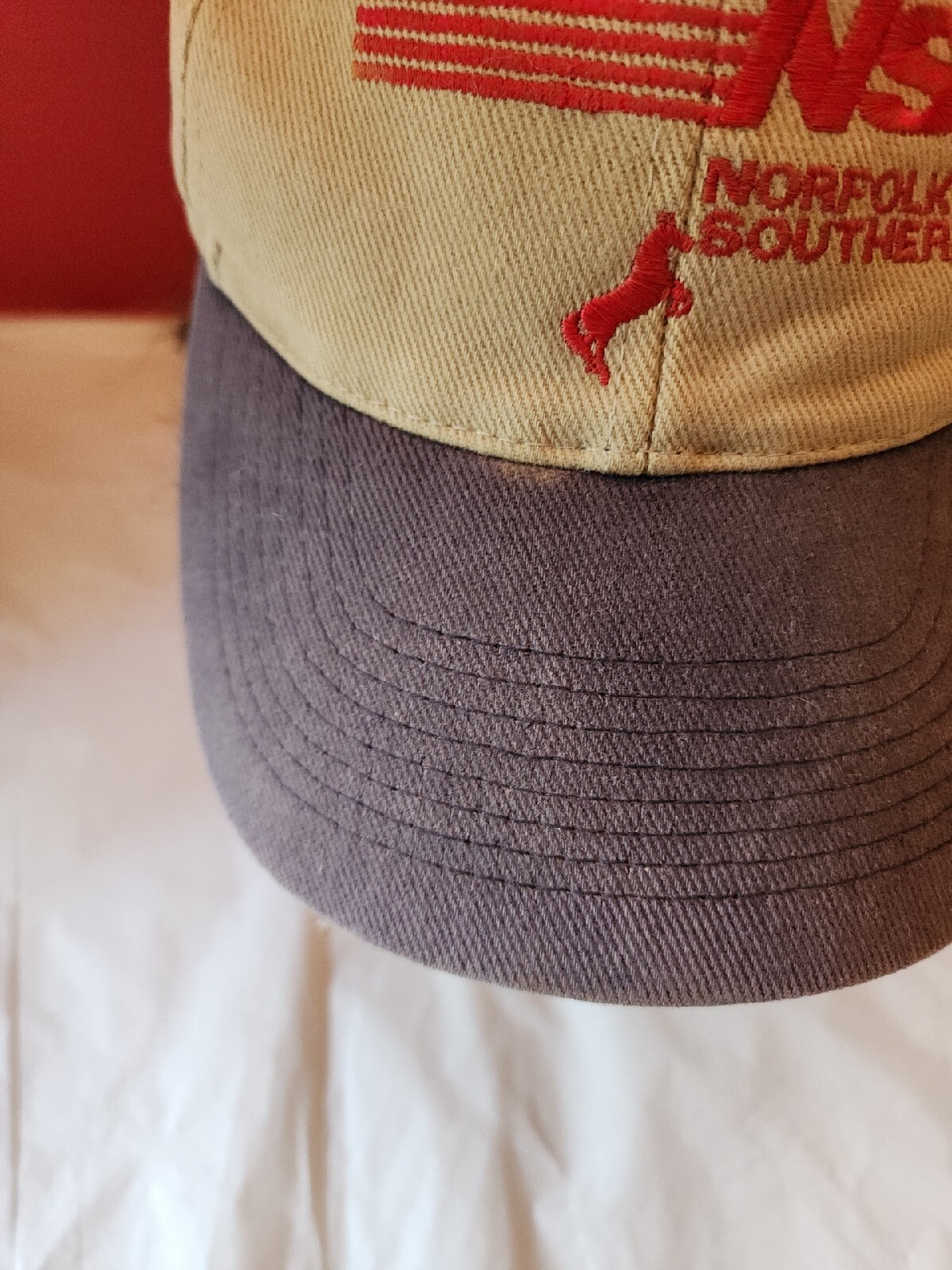 Norfolk Southern Railroad NS Stripes Embroidered Cap … - Gem